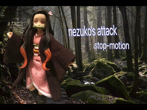 Nezuko’s attack (stop-motion) - YouTube