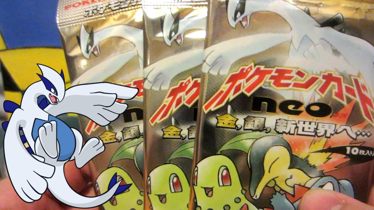 Opening the Best Pokemon Neo Genesis Booster Packs! - YouTube