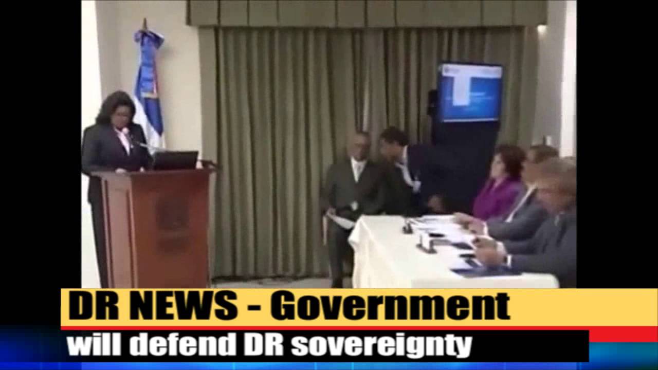 Government will vigorously defend DR sovereignty - YouTube