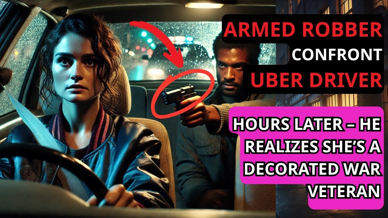 Armed Robber confronts Uber driver. Hours Later – He Realizes She’s a ...