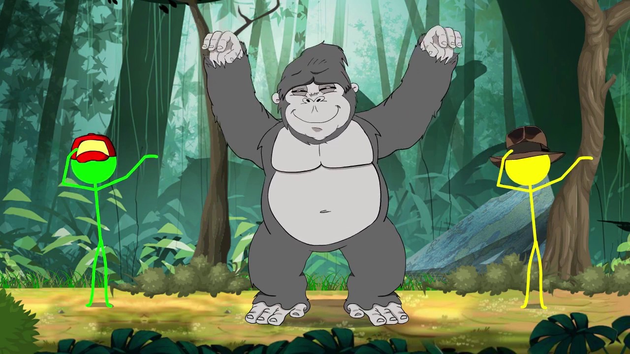 Stickman Vs. Monkey (Occidentali's Karma saves the day) - YouTube