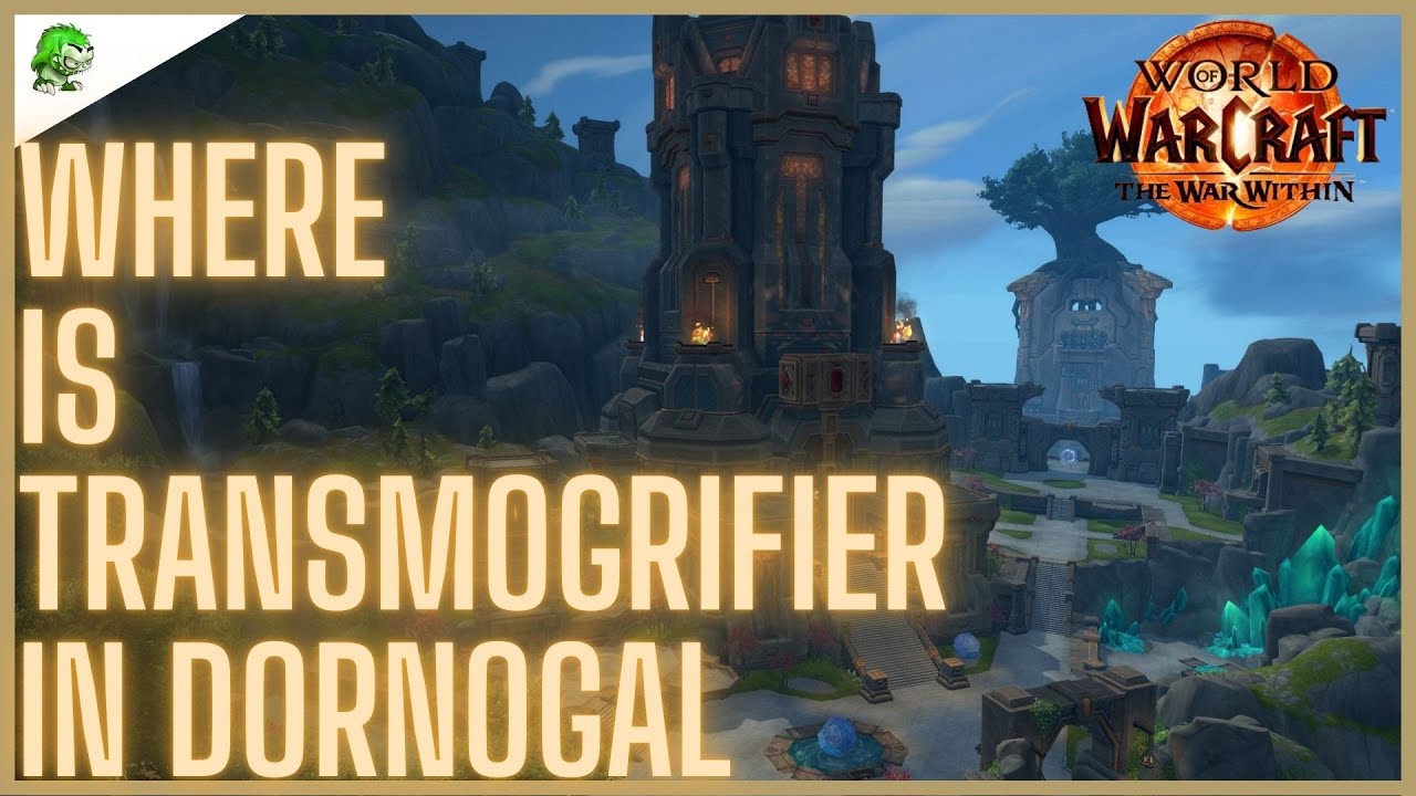 Where is Transmogrifier in Dornogal The War Within - YouTube
