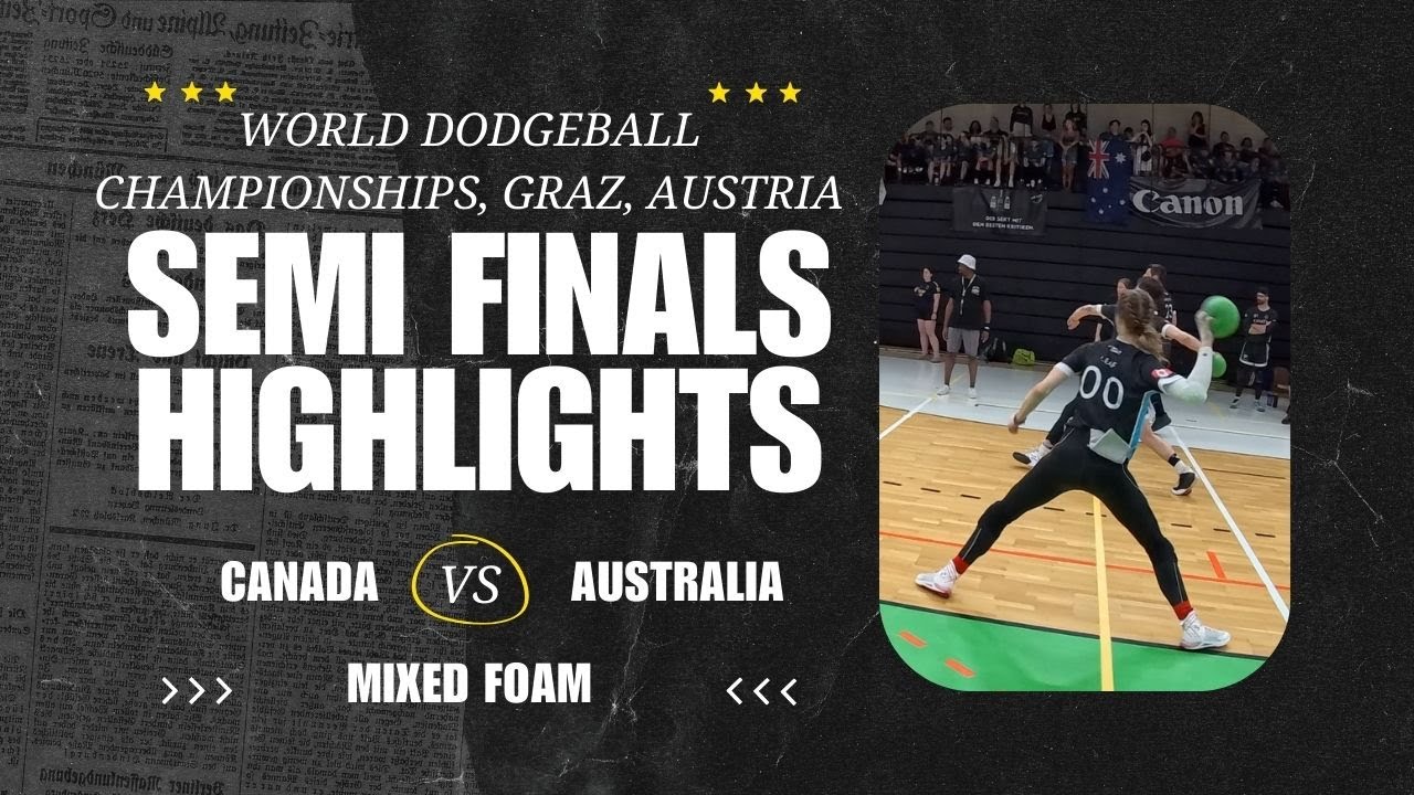 Full Highlights Semi Finals World Dodgeball Championships - YouTube