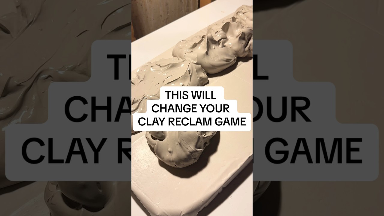 Drying reclaim clay on a plaster slab over a bedsheet any day! #pottery ...