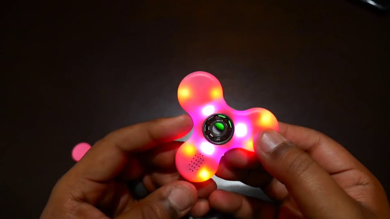 Suntronics music hand spinner Bluetooth LED Fidget Spinner Review ...
