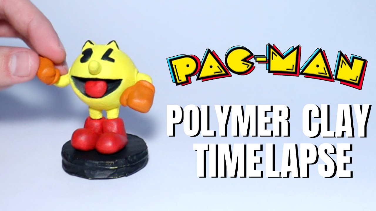 Polymer Clay PAC-MAN Timelapse [PAC-MAN] - YouTube