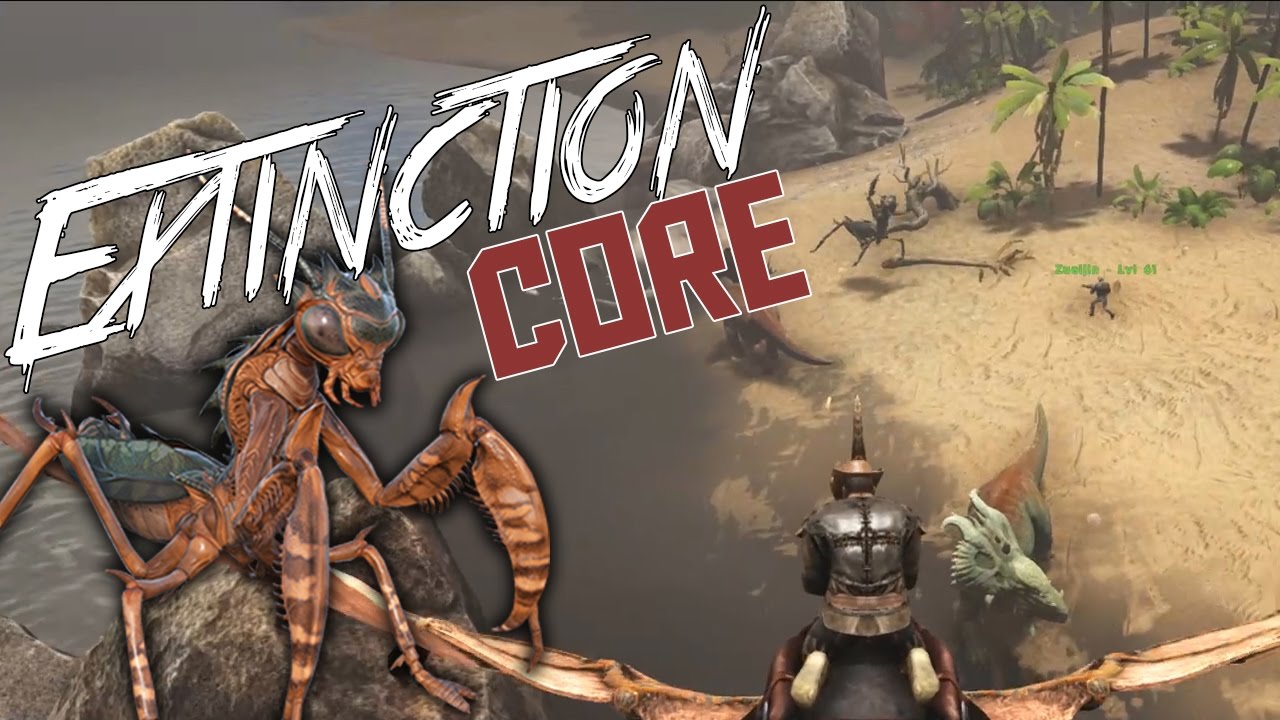 Ark: Extinction Core - Ep 4 - Mantis Face Attack - Ark Annunaki 2 ...