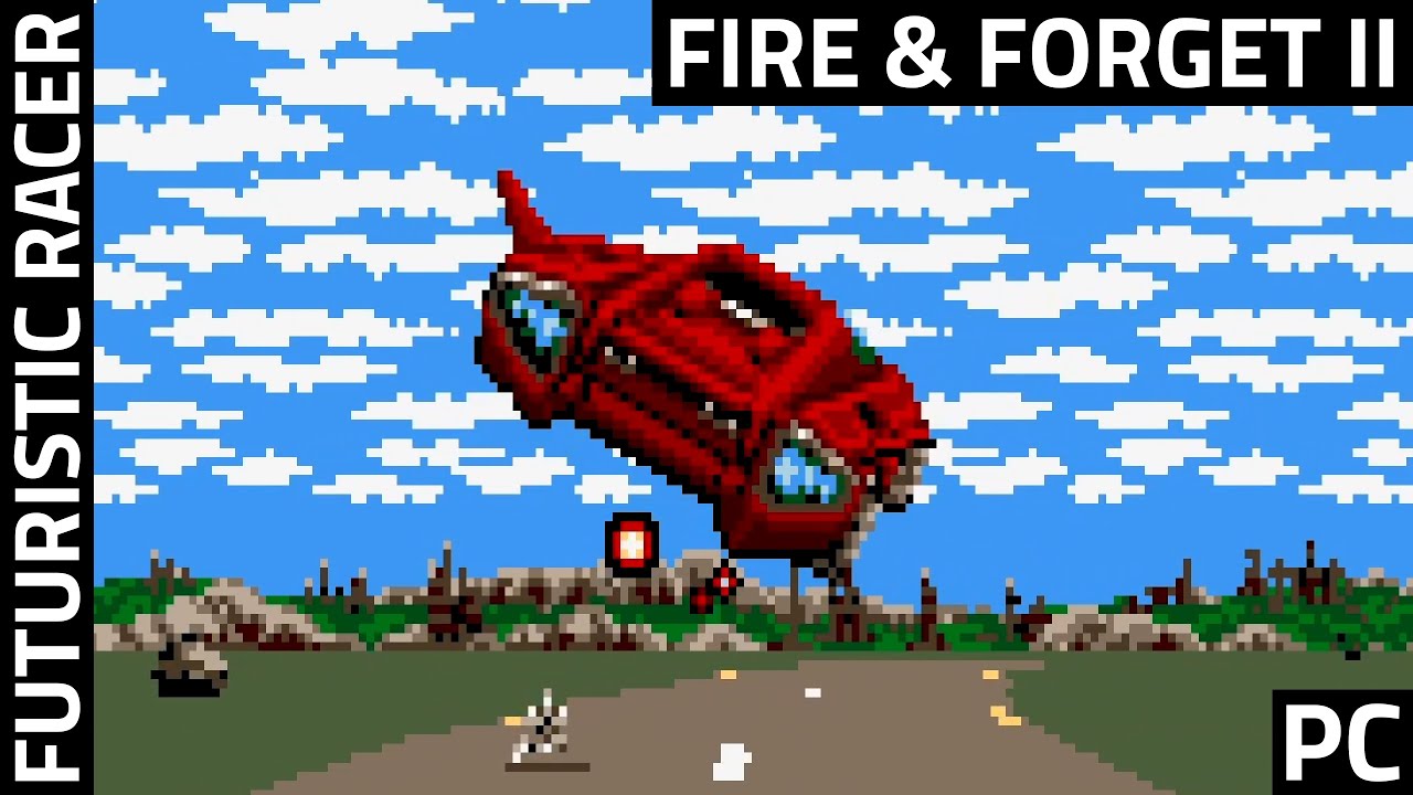 Fire & Forget II (1990) - PC Futuristic Racing Games - YouTube