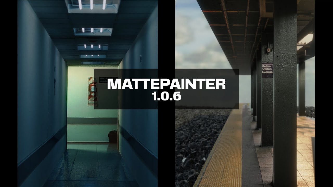 MattePainter for Blender v1.0.6 - Update Walkthrough - YouTube