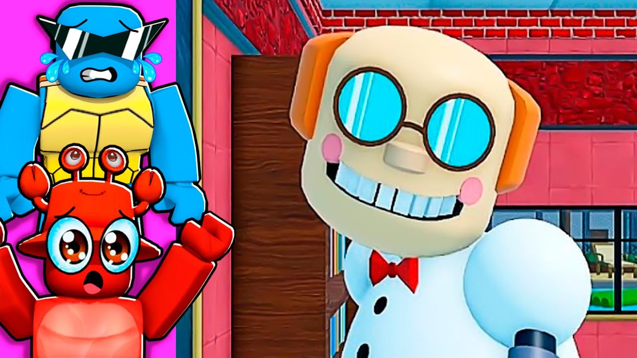 ESCAPE DA ESCOLA DO PROFESSOR ROBÔ NO ROBLOX!!😱😱 - YouTube