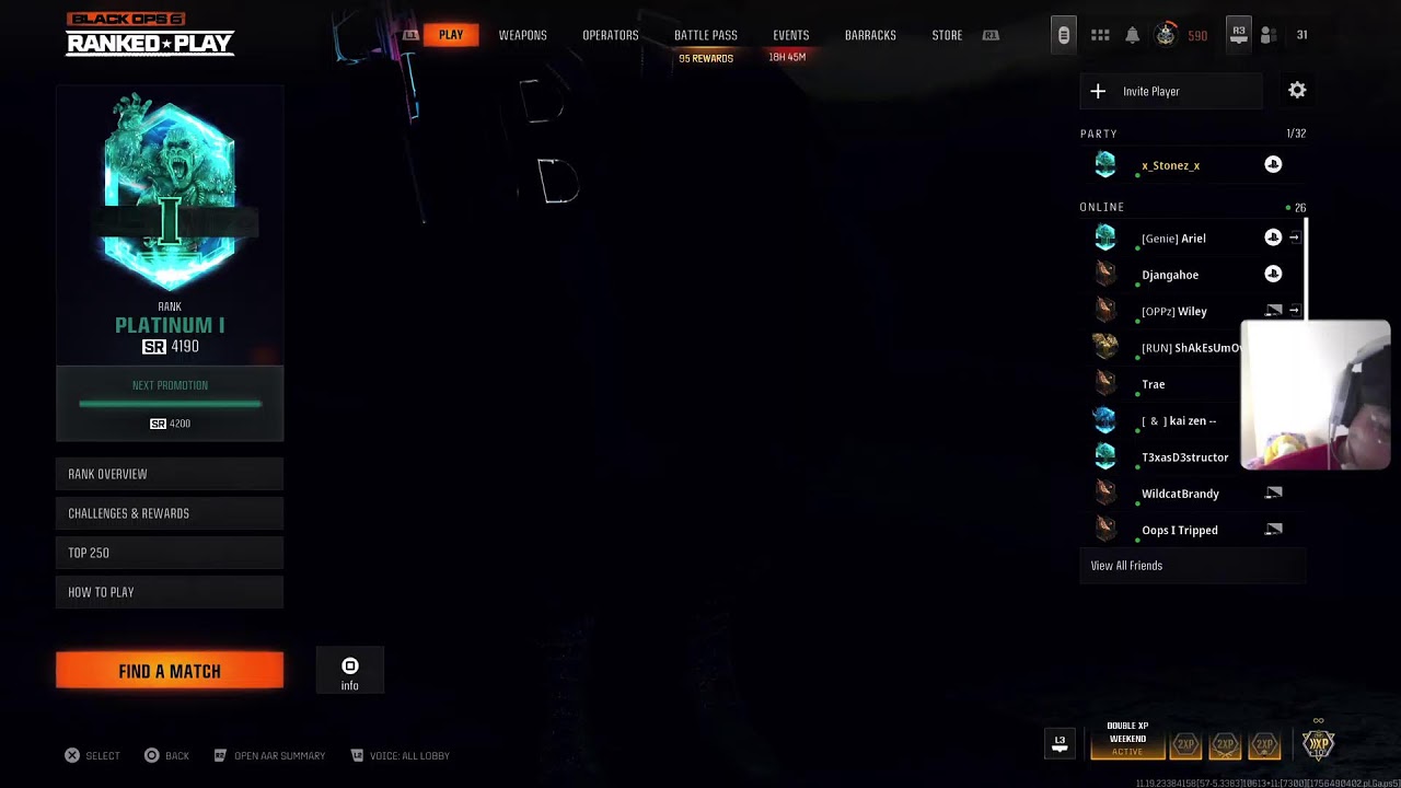 Top 250 Bo6 Multiplayer Ranked Play - YouTube