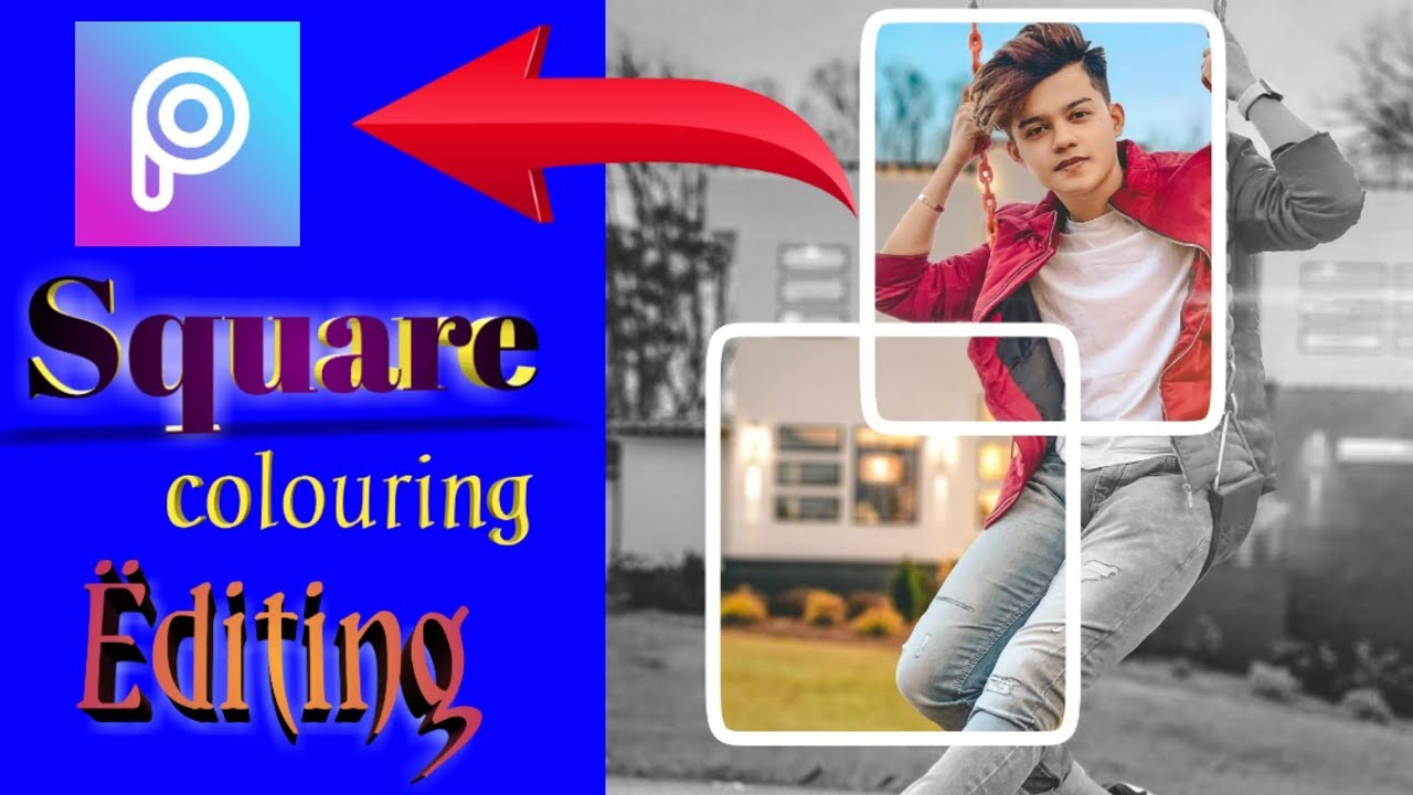 PicsArt Square Photo Editing | Picsart Editing tutorial | Square best ...