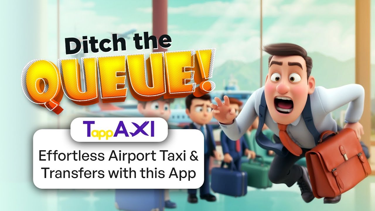 Ditch the Queue! Effortless Airport Taxi & Transfers with this App ...