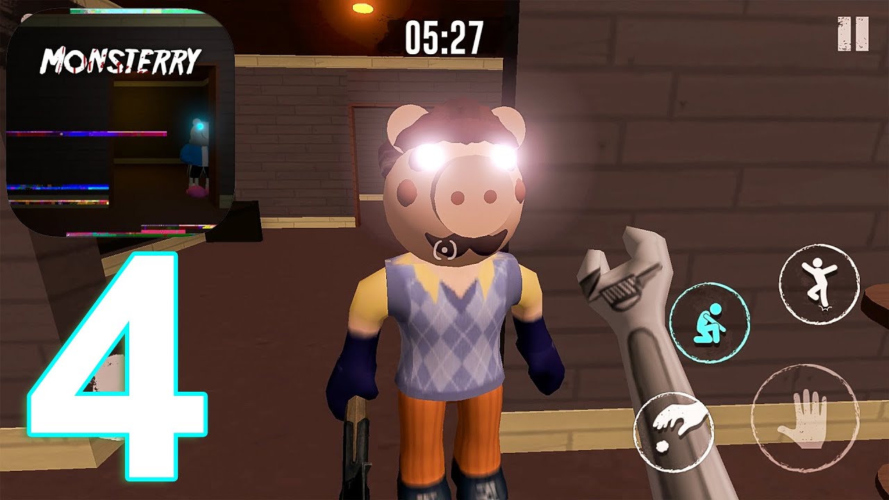 Monsterry House Escape Game NEIGHBOR Gameplay Walkthrough Part 4 (IOS ...