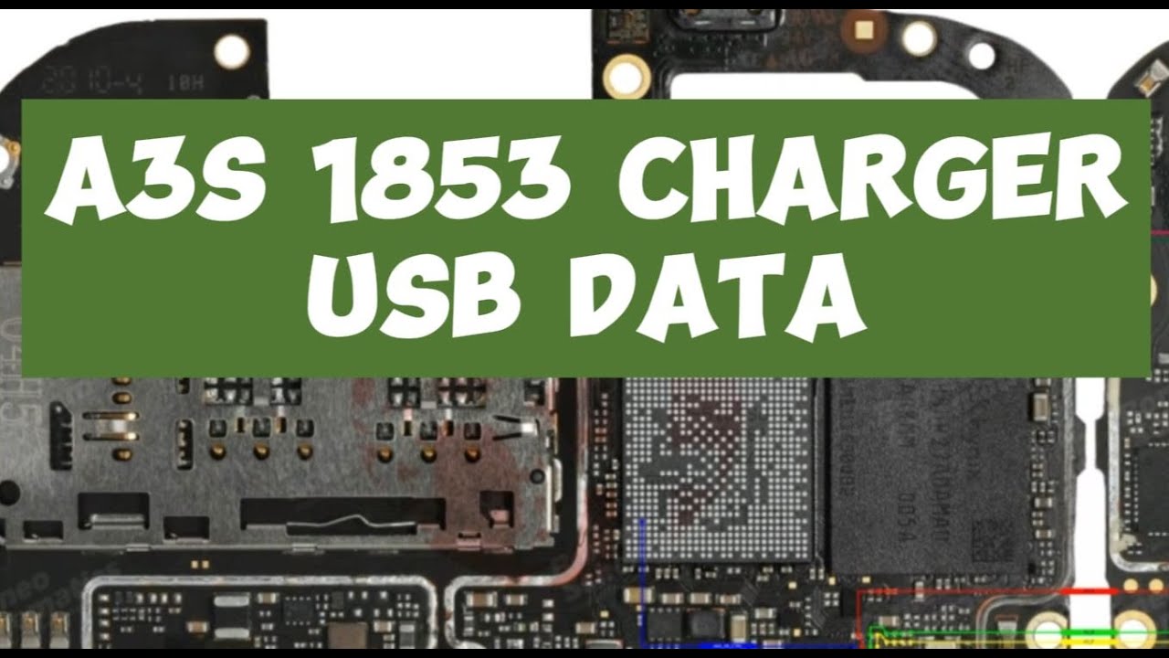 OPPO A3S 1853 CHARGER USB DATA WAYS 💥jalur Charger Cas oppo A3S |skema ...