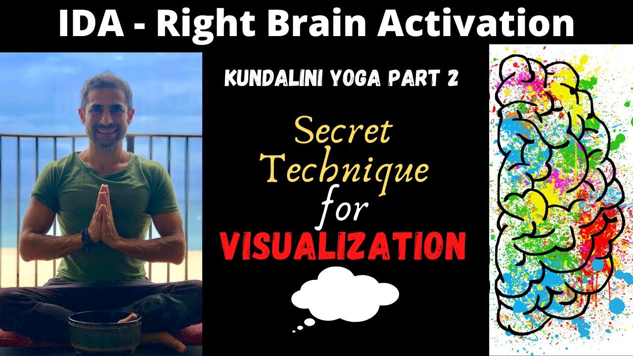 Right Brain Activation via Left Nostril Pranayama I Kundalini Awakening ...
