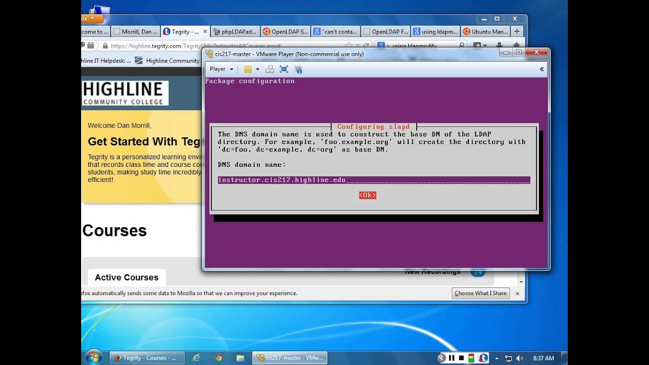 Using reconfigure for SLAPD in Ubuntu - YouTube