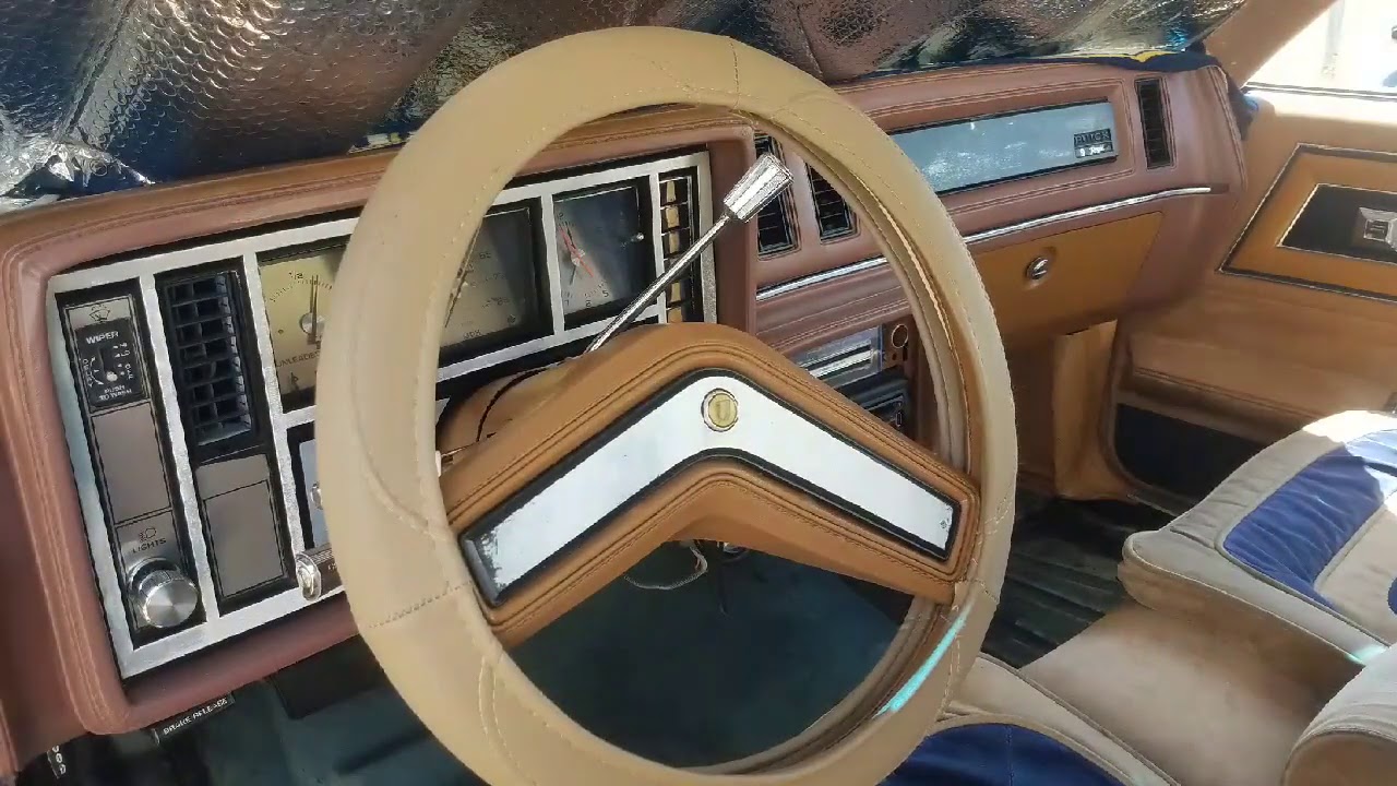 1980 Buick regal somerset limited edition interior - YouTube
