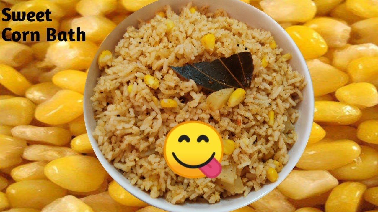 Sweet Corn 🌽 Bath Recipe / How to make Sweet corn Bath recipe / Thulasi ...