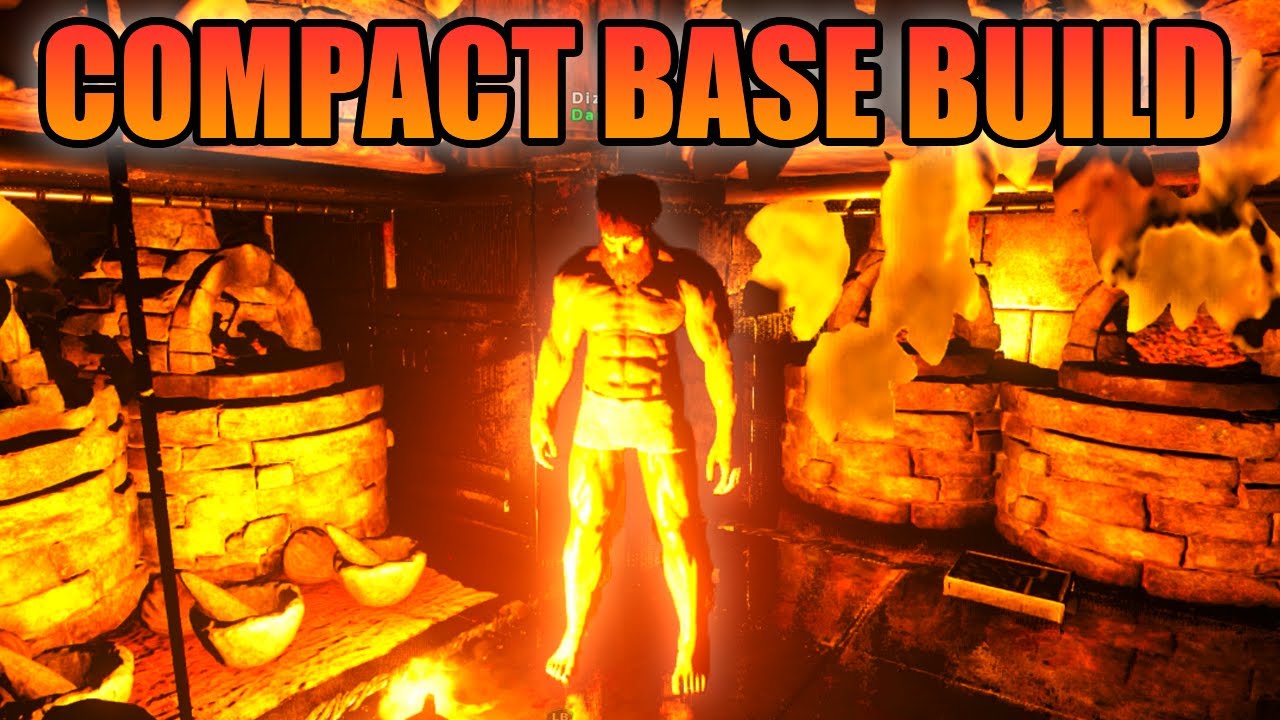 BEST COMPACT HIDDEN BASE BUILD DESIGN ARK OFFICIAL - EP4 - YouTube
