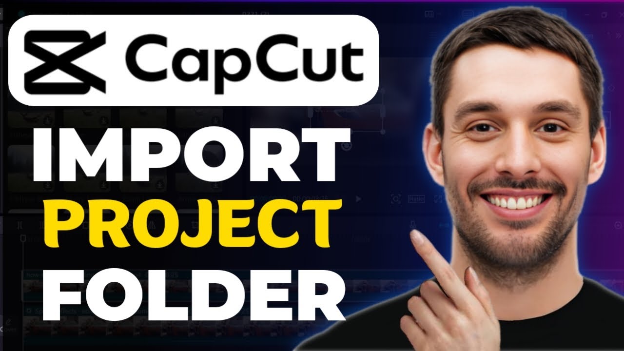 How to Import Folder to CapCut Project – How to Import a Project Folder in CapCut - YouTube