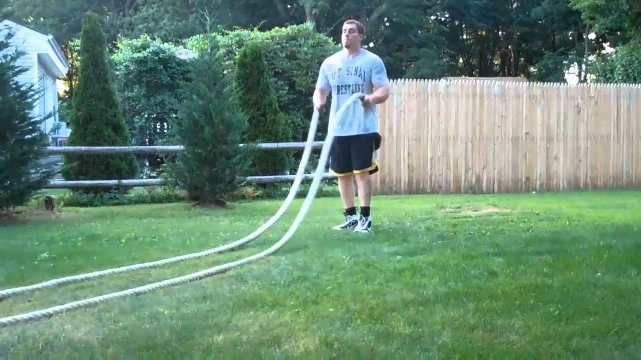 22 Battling Rope Variations - YouTube