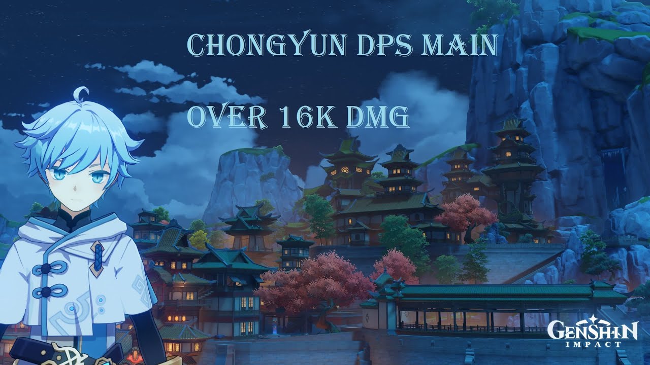 Genshin Impact : Chongyun Main DPS Build , Best Team Composition - YouTube