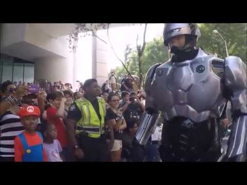Real Life Robocop 2014 Costume - YouTube
