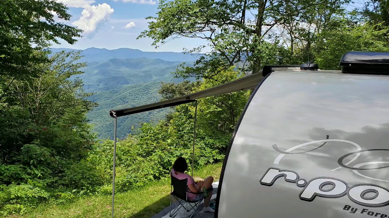 Mile high campground. Cherokee NC - YouTube