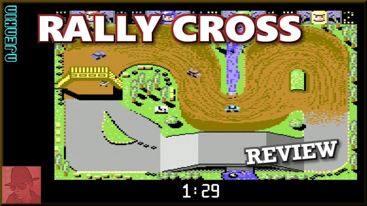 Rally Cross - on the Commodore 64 !! with Commentary - YouTube