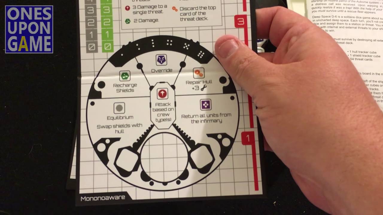Reissue Of Deep Space D6 And New Miniexpansion By Tony