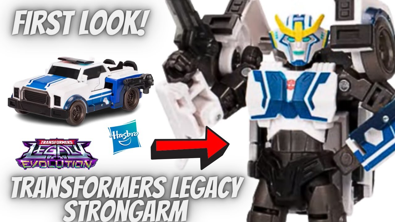 Transformers Legacy Deluxe Class Strongarm Figure First Look! - YouTube