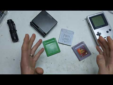 Display your logo on a Gameboy cart - YouTube