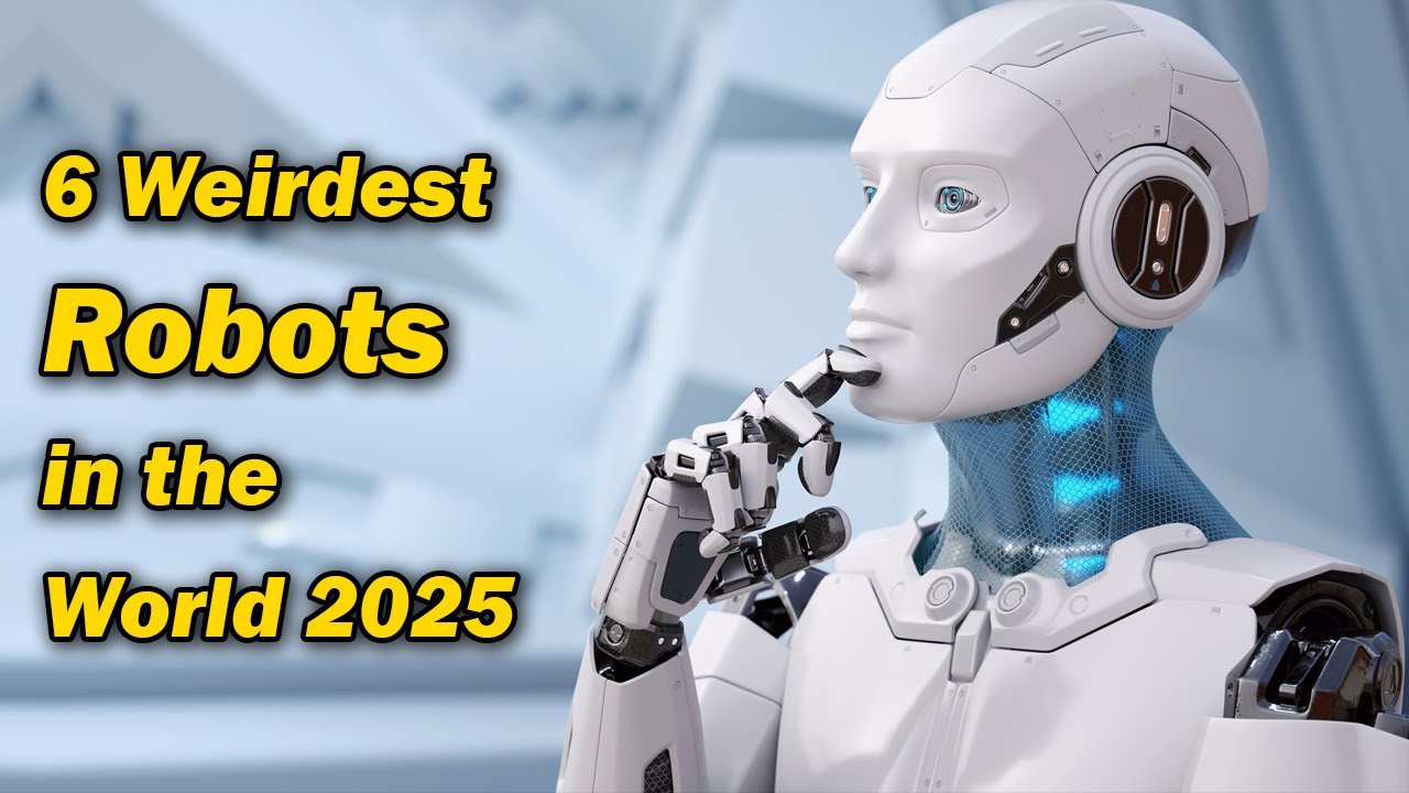 6 Weirdest Robots in the World 2025 | Unbelievable AI & Humanoid Robots ...
