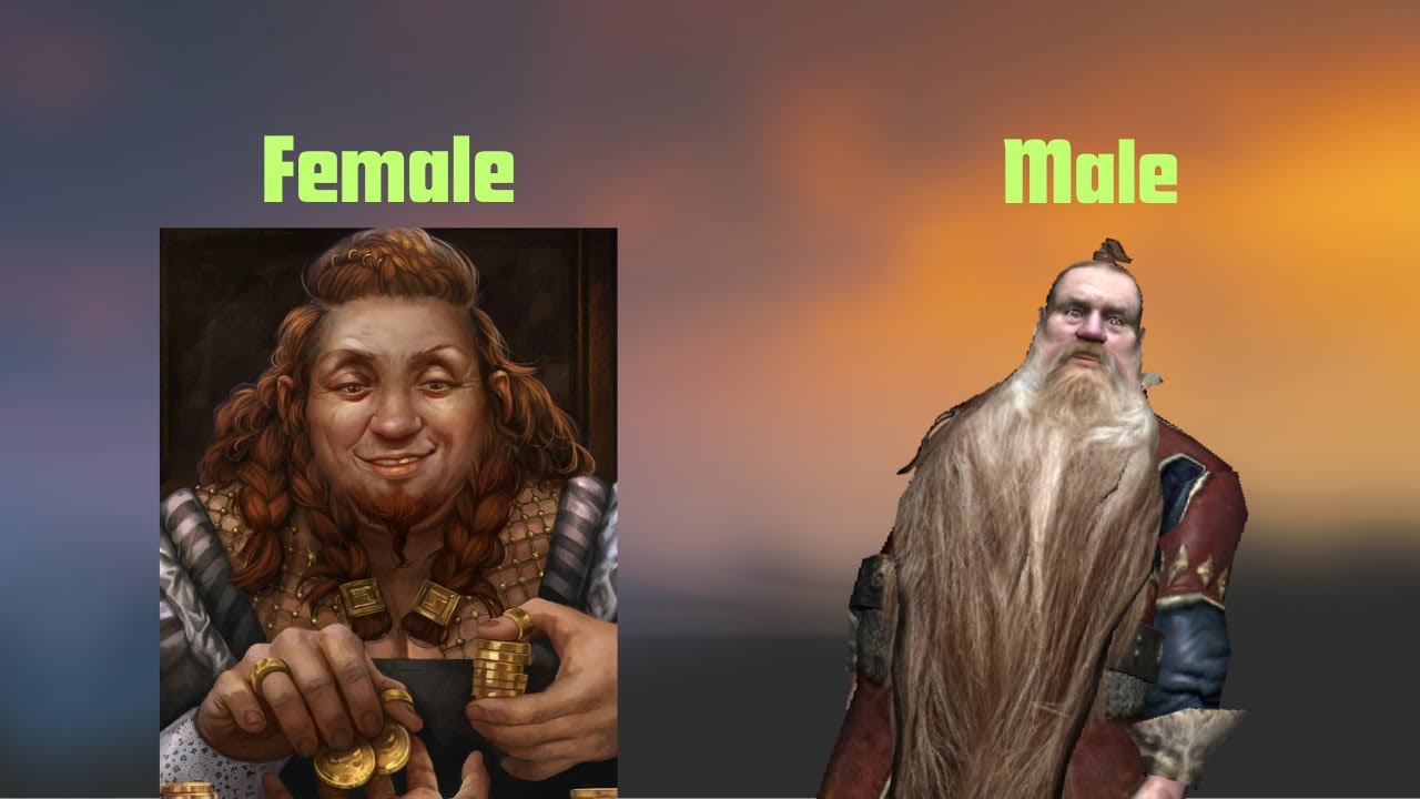 Beards Are No Indicator of Gender Amongst Dwarfs | The Witcher 3 - YouTube