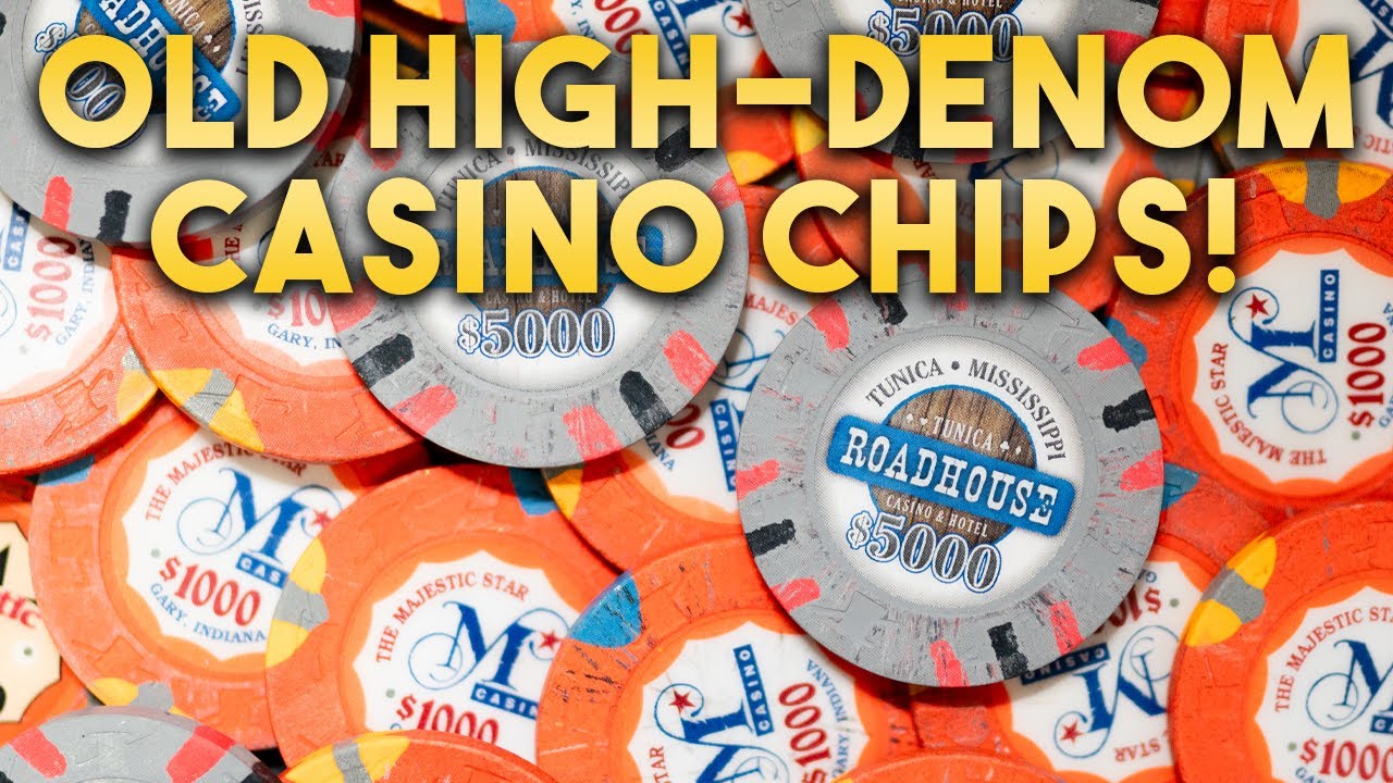 Score Rare High Denomination Casino Chips! - YouTube