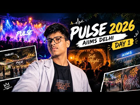 Pulse day 1 AIIMS DELHI 😱😱