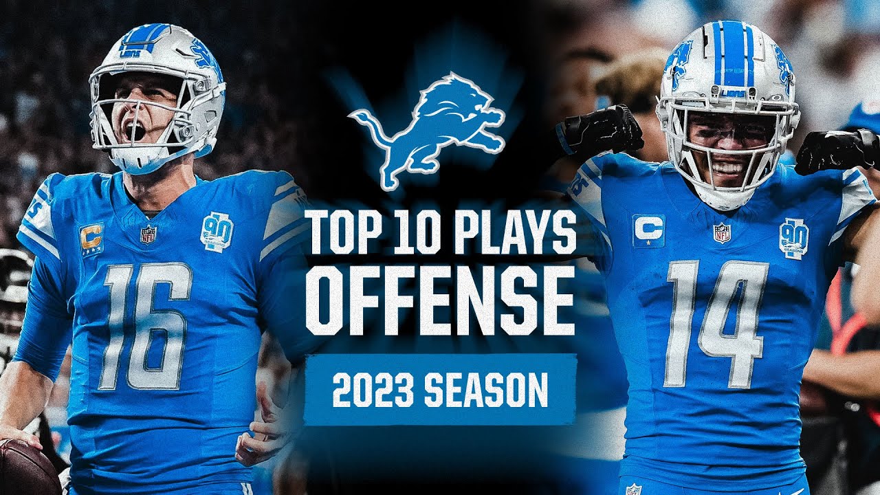 2023 Top Ten Plays | Offense – MotownLions.com