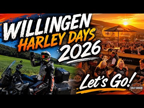 Harley Days Willingen 2026! LET‘S GO🤘