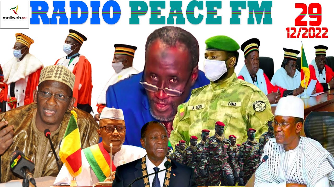 La Revue de Presse de la RADIO PEACE FM du 29 DÉCEMBRE 2022 - YouTube