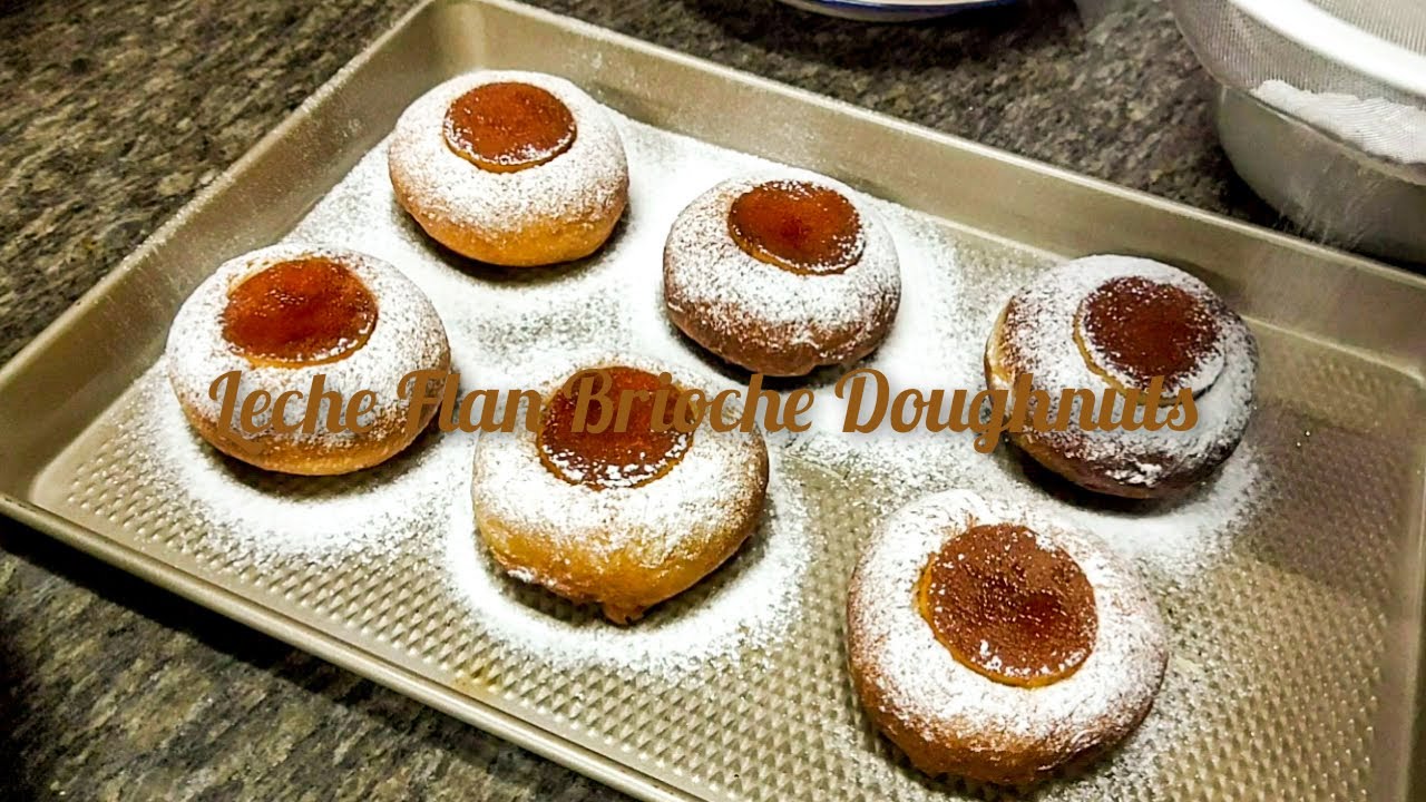 How to Make Leche Flan Brioche Doughnuts | Inspired by From Kora ...