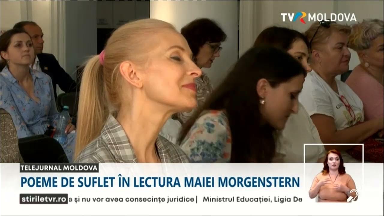 Basarabeanca Liuba Sârbu a revenit acasă din Canada pentru a lansa un nou volum de poeme - YouTube