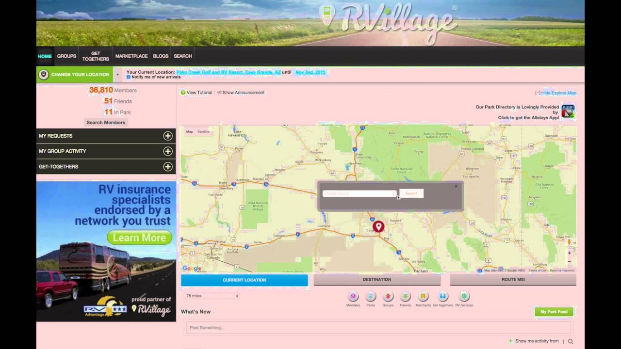 RVIllage Explore Map Tutorial - YouTube