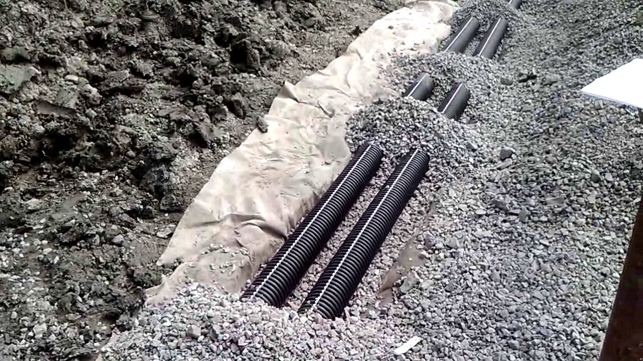 31.5.2016 Perusvesikaivo pallopadotusventtiilillä. Salaojaputki. - YouTube
