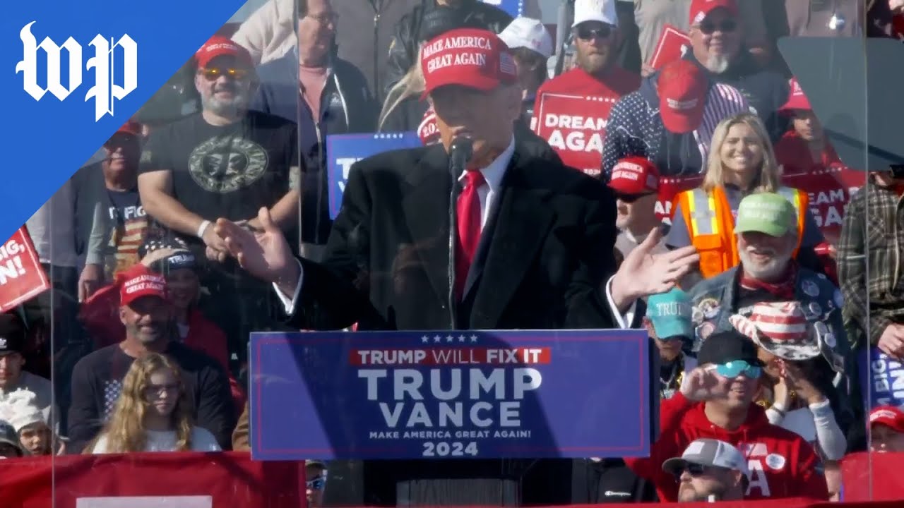 Trump escalates angry rhetoric, sows election doubt - YouTube