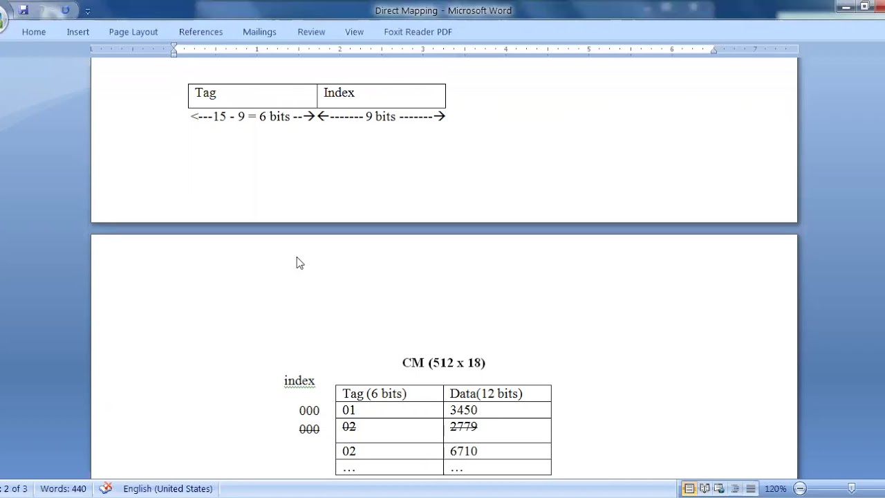 Direct Mapping_PCC-CS401_Computer Organization & Architecture_Sec-B ...