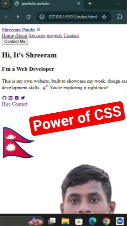 Power of CSS | CSS Design | css tutorials | css animation @CoderDai #CoderDai - YouTube