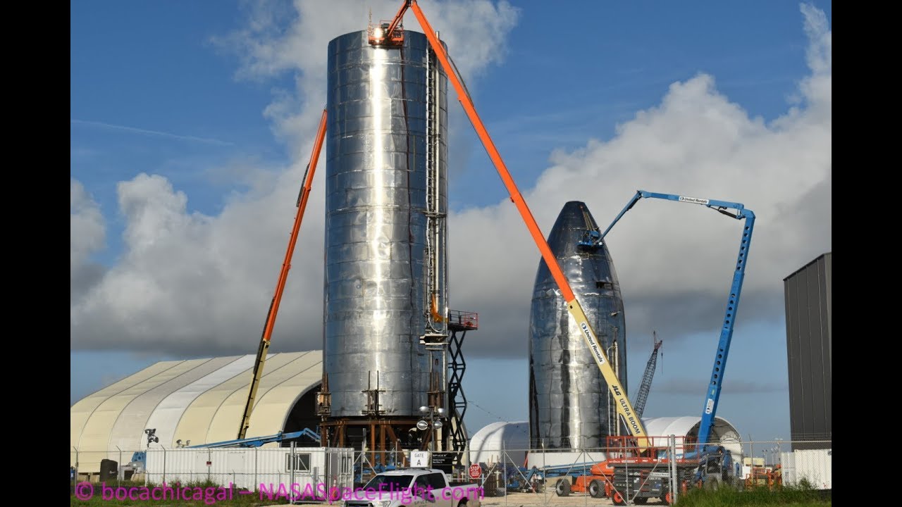 SpaceX Starship Mk1 Preps (finetuning ahead of re-mate) - October 25 ...