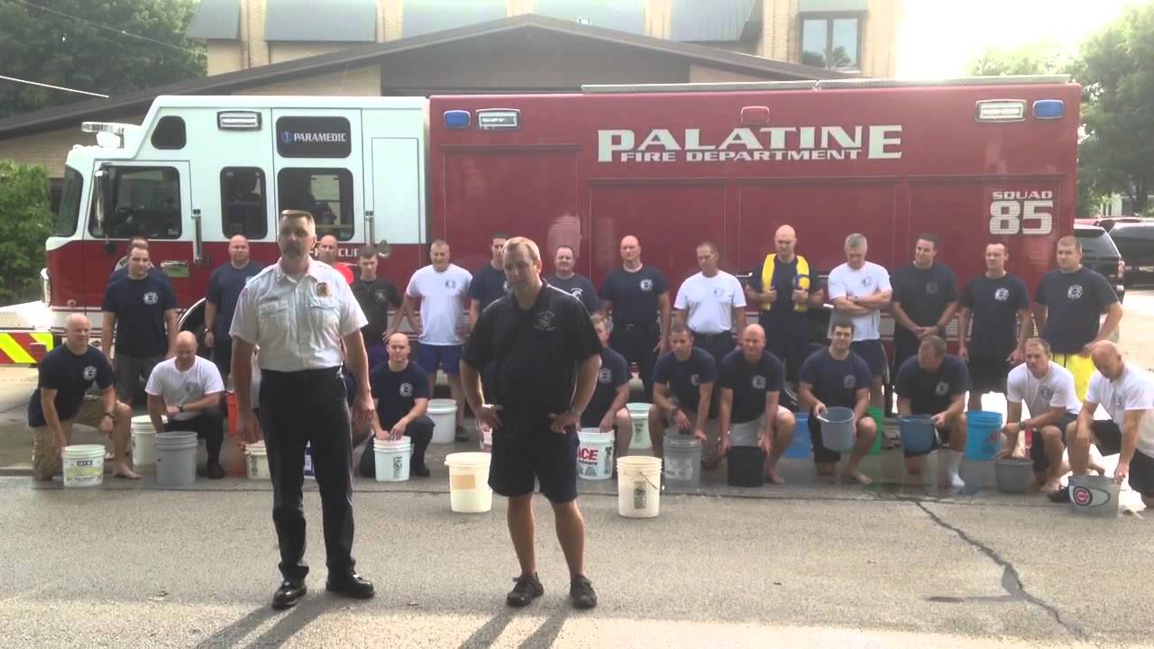 Palatine Firefighters ALS Ice Bucket Challenge - YouTube