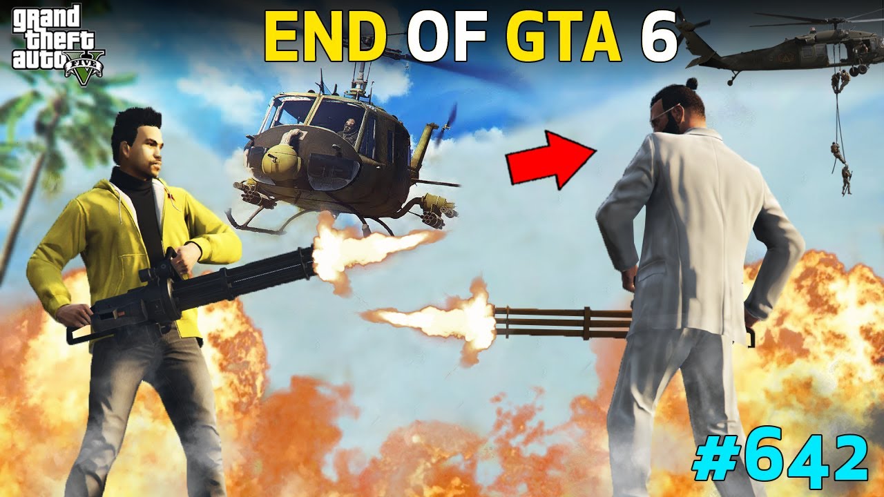 GTA 5 : END OF GTA 6 | LAST MEGA EPISODE | THE END | GTA 5 GAMEPLAY ...